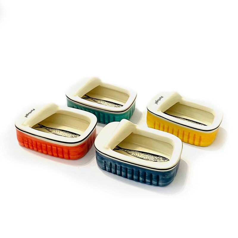 Lata de Sardinha em Cerâmica | Padrão Sardinhas